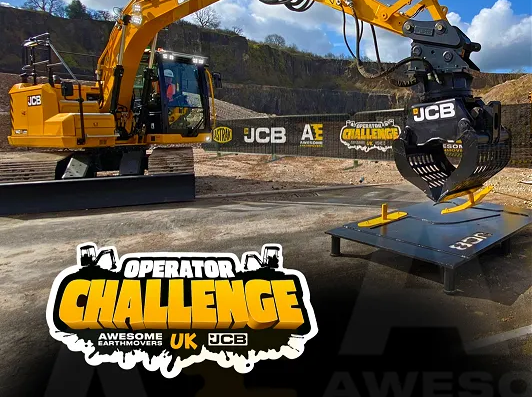 Time to Excel at the Awesome Earthmovers x JCB Operator Challenge